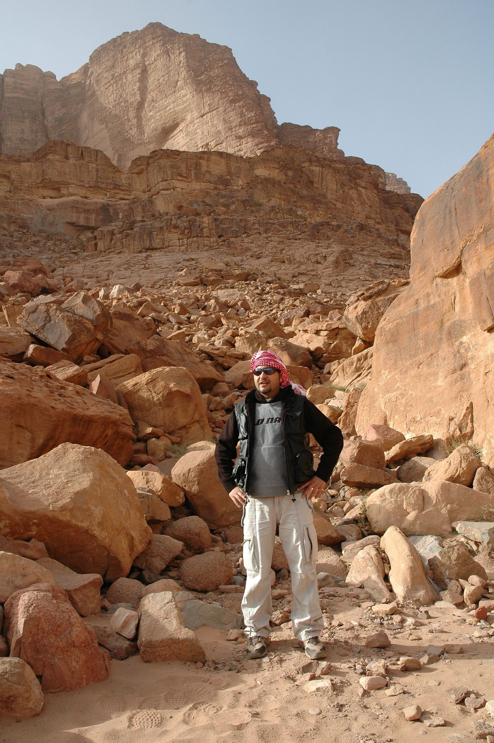 In the Footsteps of Lawrence of Arabia Imprints of Wadi Rum