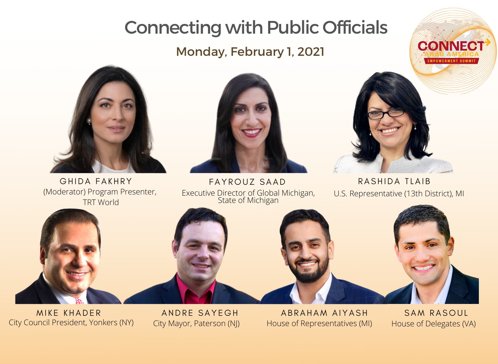 Arab America Foundation Announces Connect Arab America: Empowerment Summit