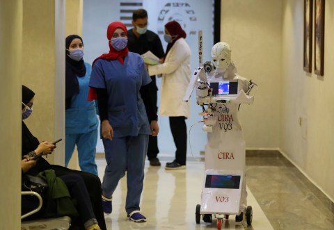 Meet Cira-03, a Robot Invented to Limit Human Exposure to COVID-19
