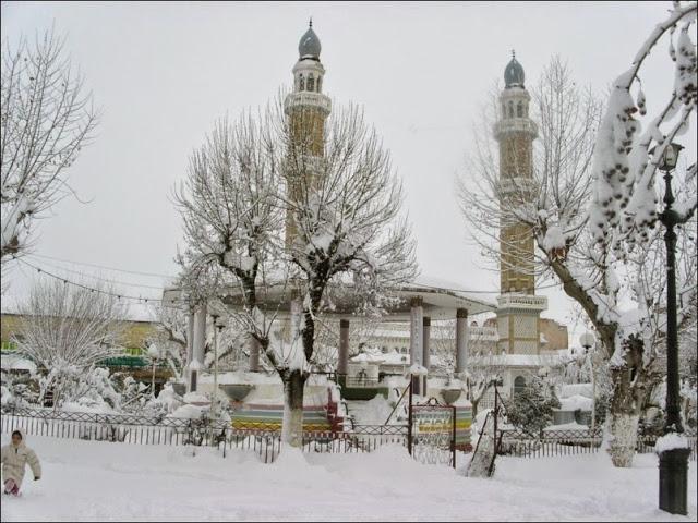 Welcoming the Snow in Algeria! - Arab America snow in Algeria