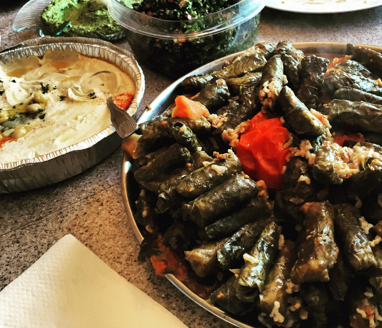 Warak Enab (Stuffed Grape Leaves or Dolmas)
