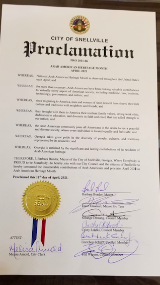 Proclamations and Resolutions Issued in Commemoration of National Arab ...