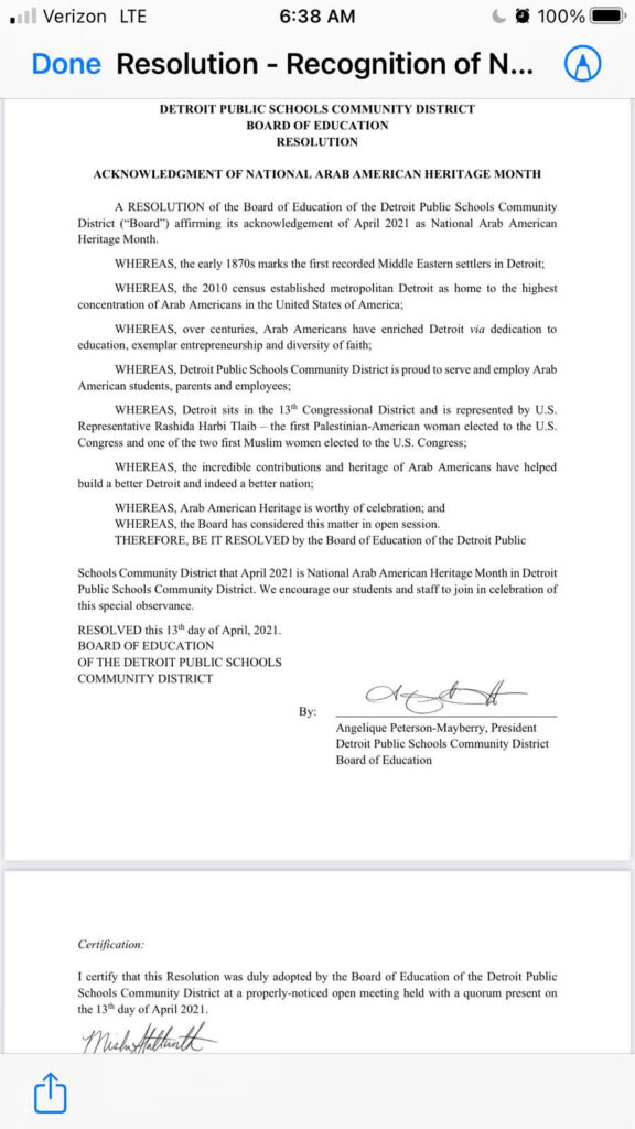 Proclamations and Resolutions Issued in Commemoration of National Arab ...