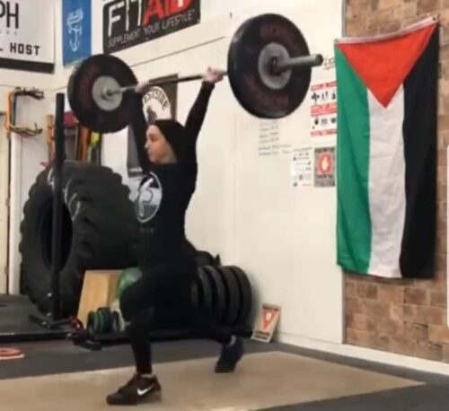 Meet the First Palestinian Woman Weight Lifter, Subreen Dari