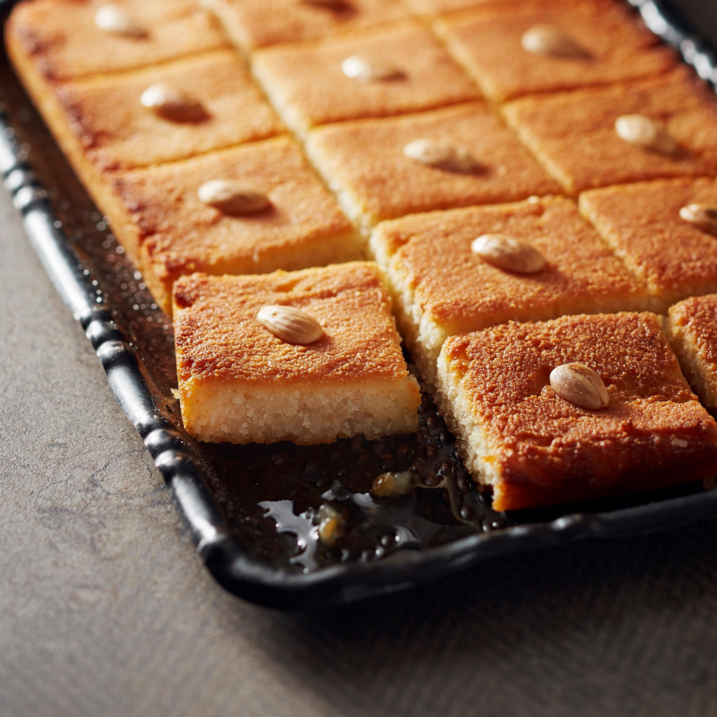 Sfouf: The Traditional Lebanese Turmeric Cake