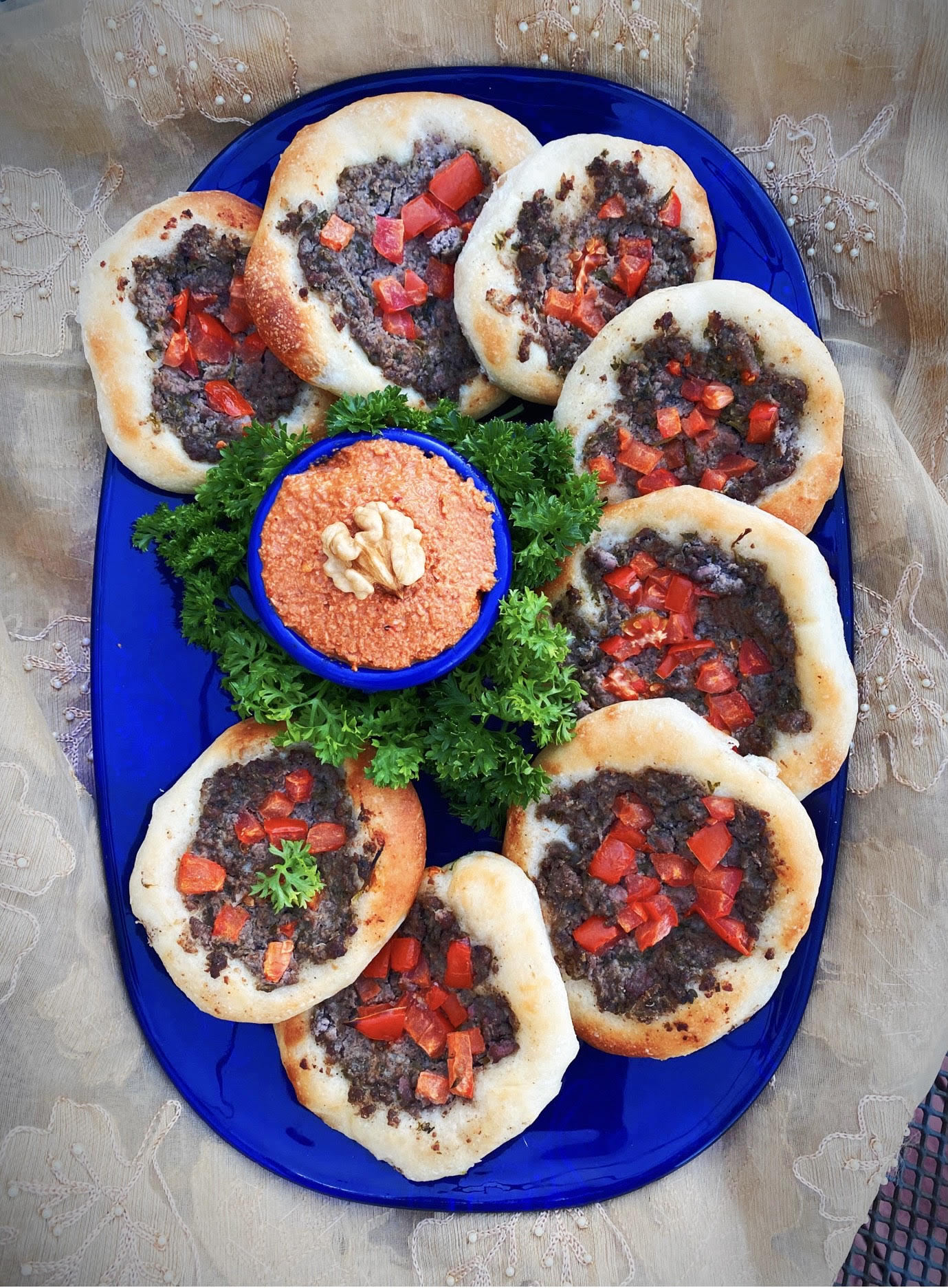 Sfeeha - Mini Pizzas With an Arab Twist