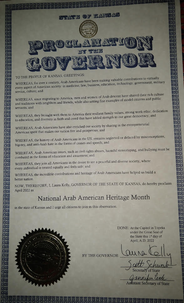 Proclamations and Resolutions Issued in Commemoration of National Arab ...
