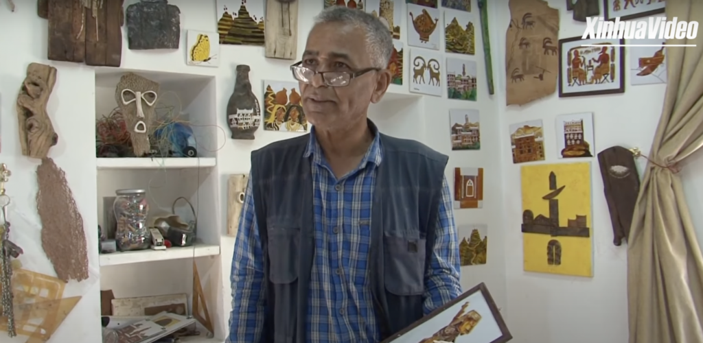 Yassin Ghaleb: The Yemeni Artist Who Turned Rubbish into Art - Arab America