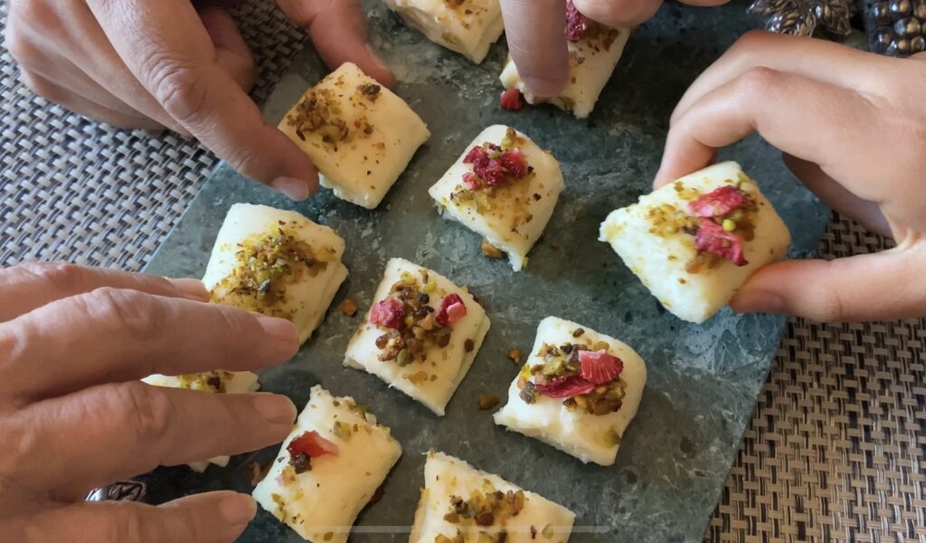 Halawet El Jibn- Sweet Syrian Cheese Rolls - Arab America