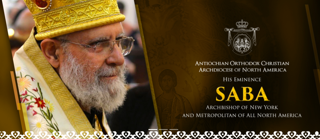 Antiochian Orthodox Synod Elects His Eminence Metropolitan Saba ...