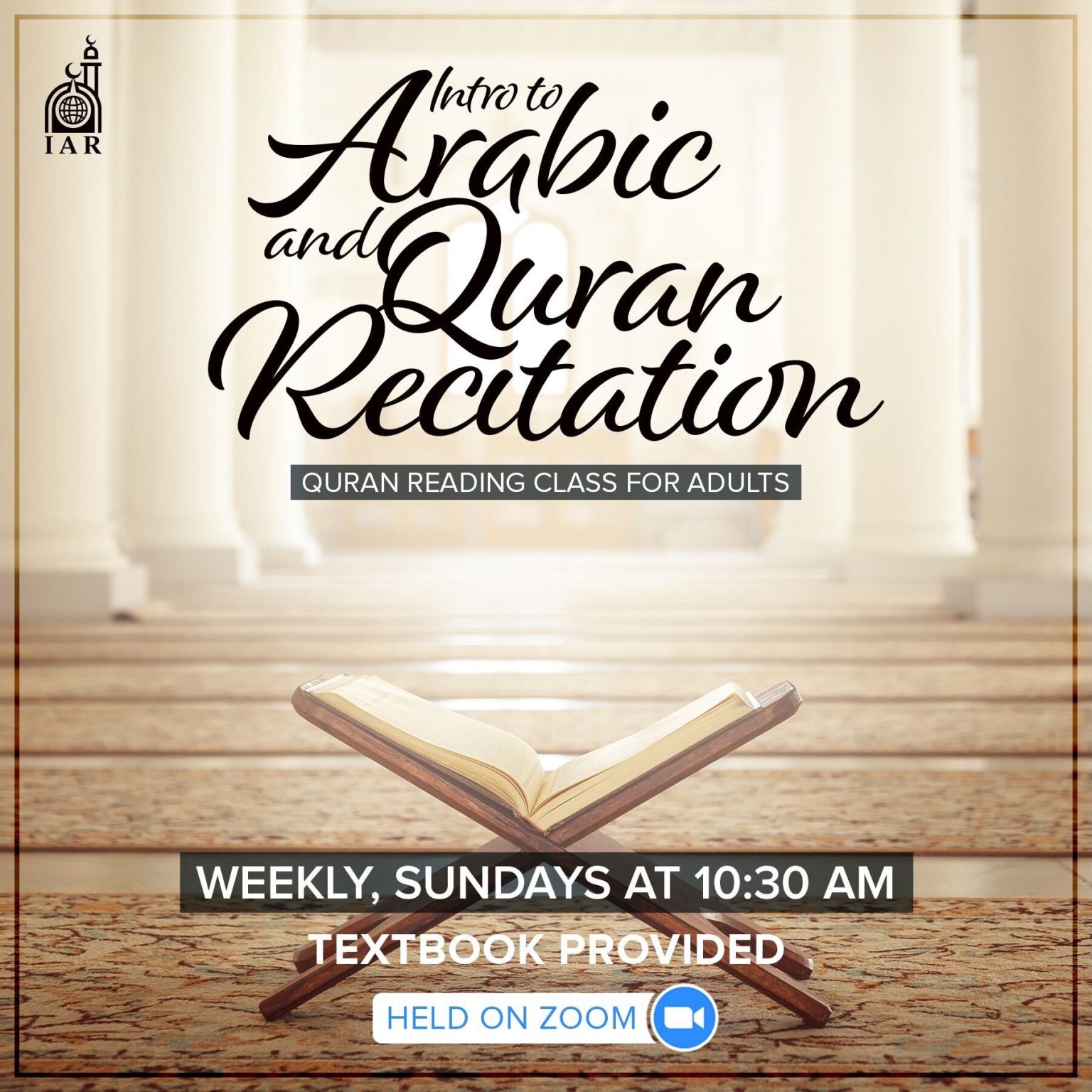 Intro to Qur’an and Arabic Reading - Event - Arab America