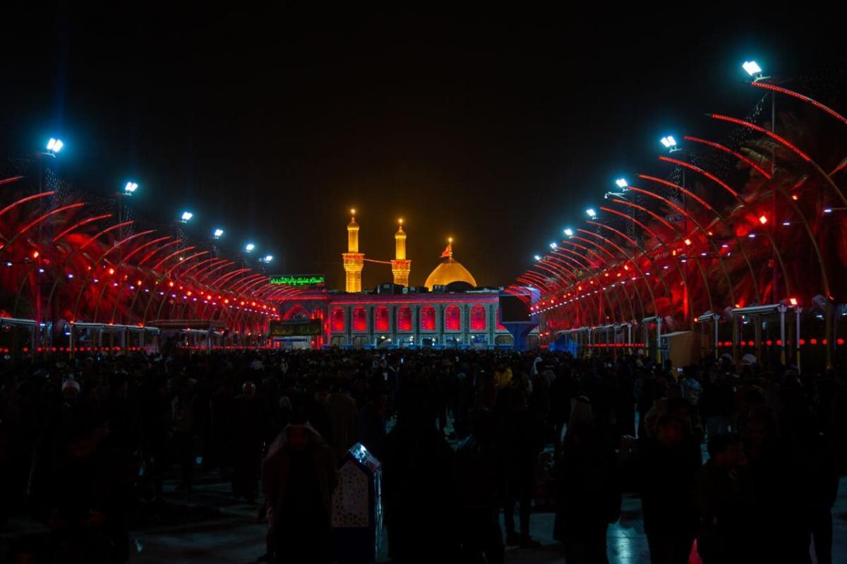 The Busy Streets of Karbala, Iraq to Commemorate Ashura Day