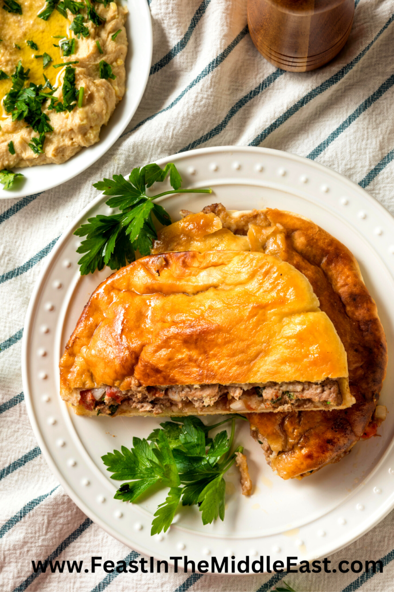 Arayes, Middle Eastern Style Grilled Kefta and Pita Sandwiches