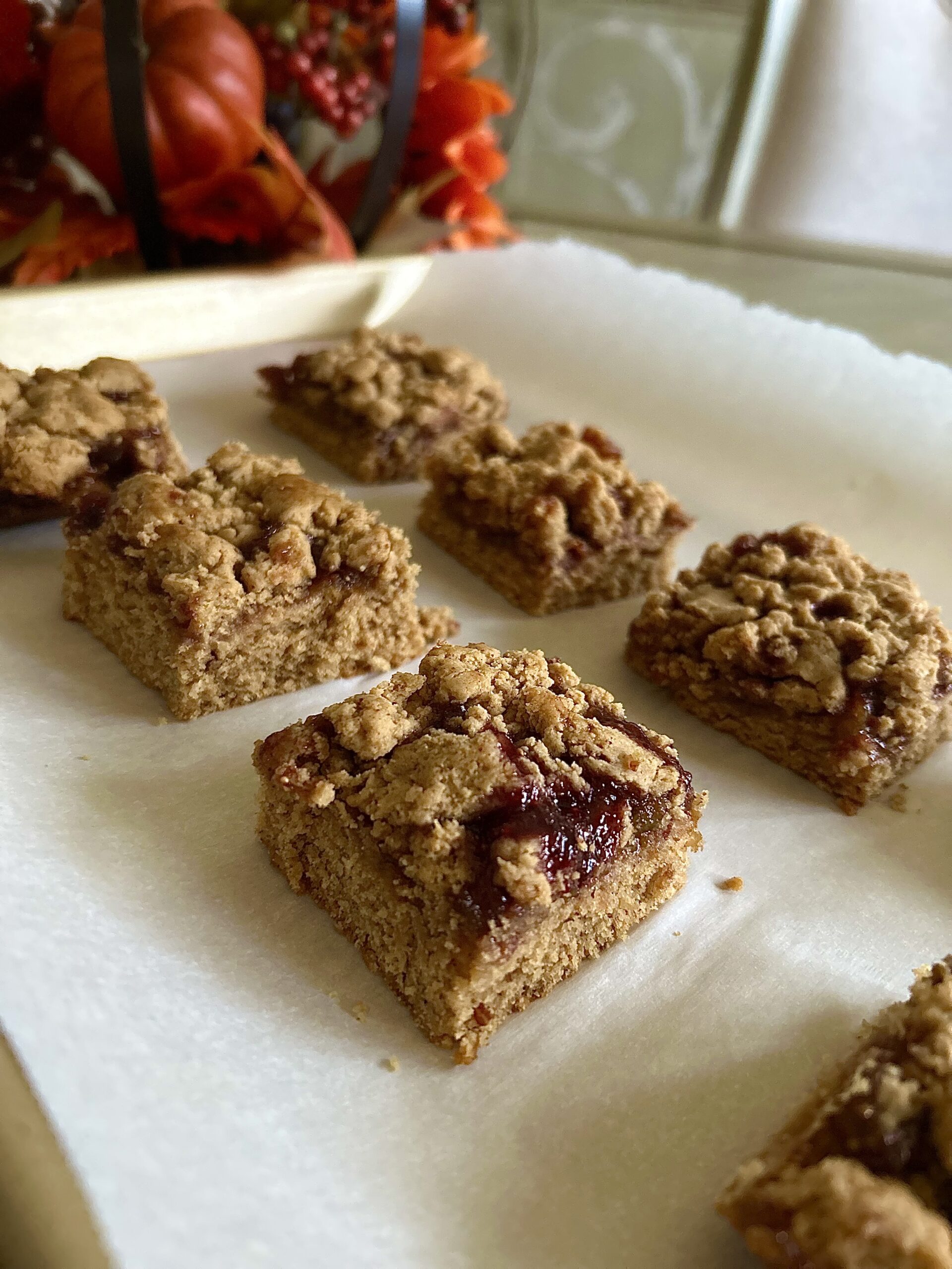 Mabrousheh, The Streusel Jam Bars of the Levant