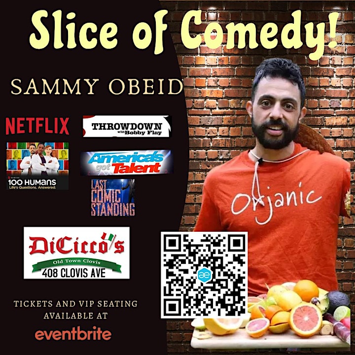 Slice of Comedy Headlining Sammy Obeid - Event - Arab America