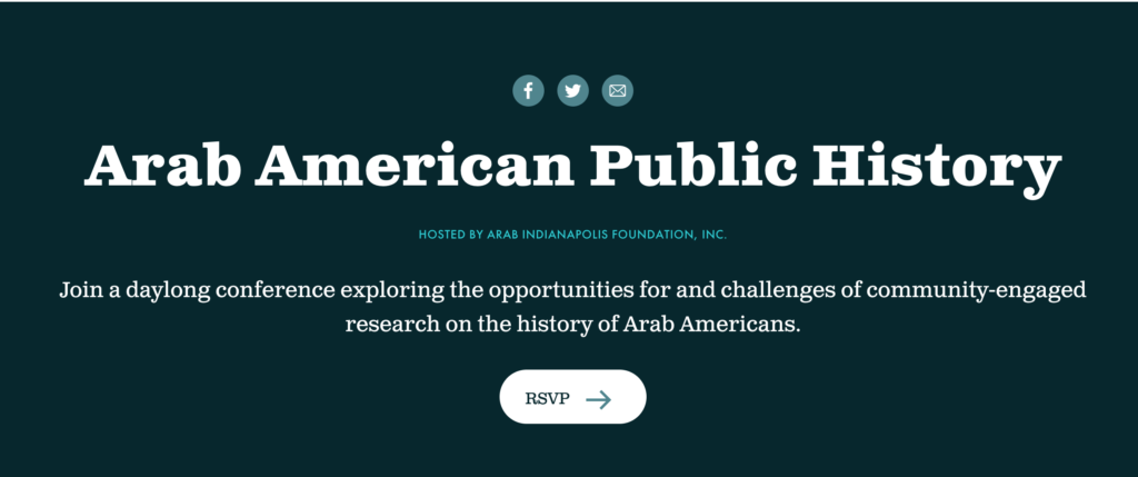 Arab American Public History - Event - Arab America