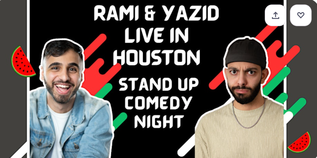 Comedy Night! Rami and Yazid: Live in Houston - Event - Arab America