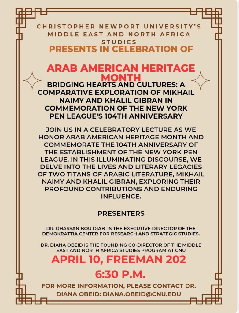 A Comparative Exploration of Mikhail Naimy and Khalil Gibran