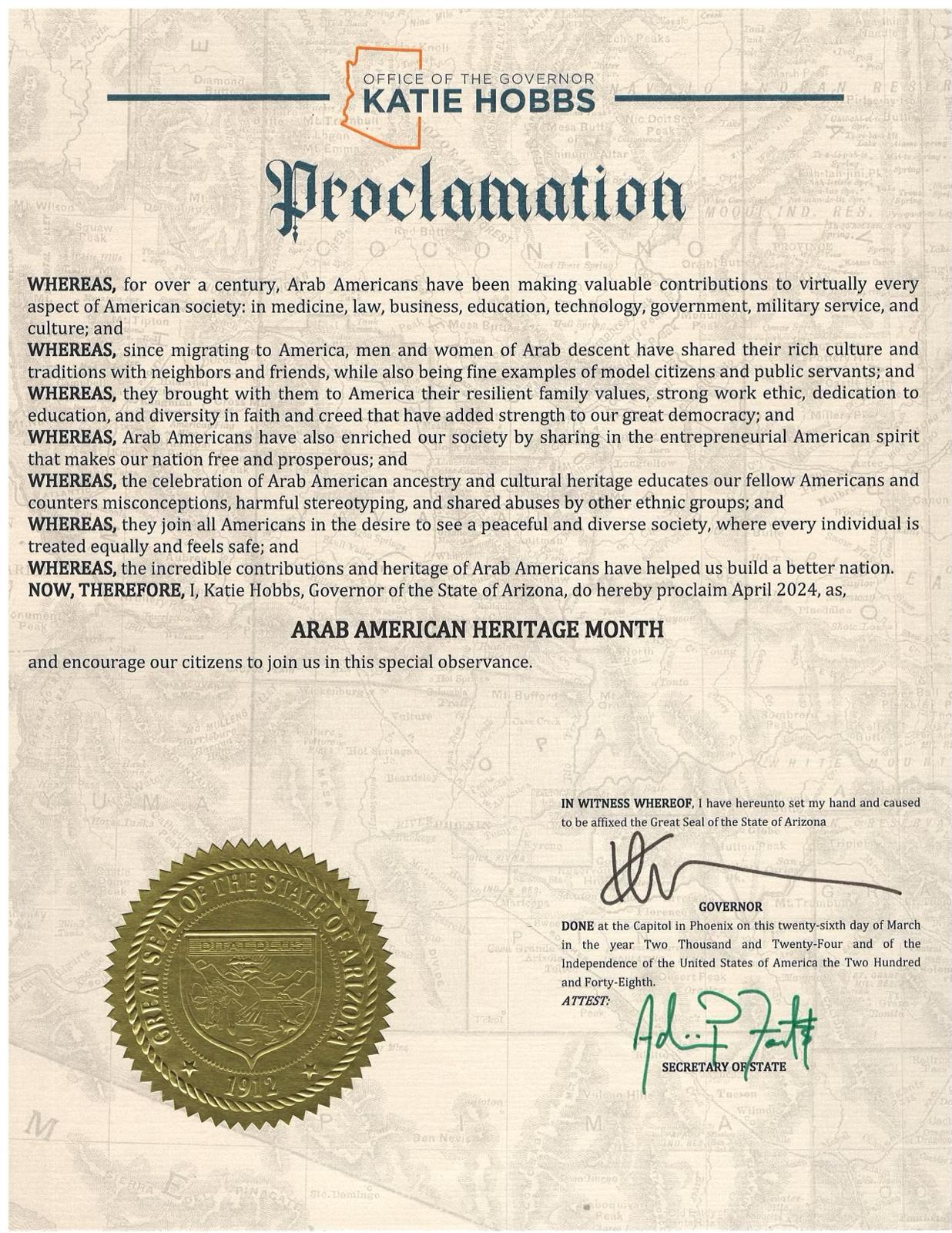 Proclamations, Resolutions, and Statements in Commemoration of National ...