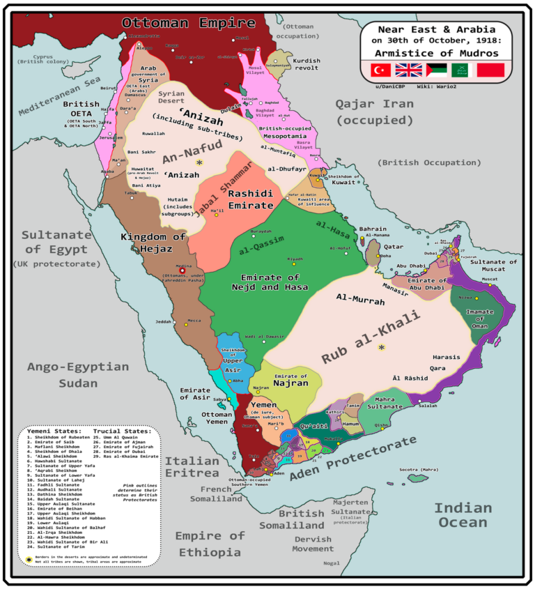 The Arab Revolt and the European Colonization of the Arab World