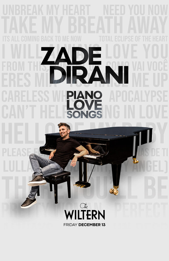 Zade Dirani: Piano Love Songs - Event - Arab America