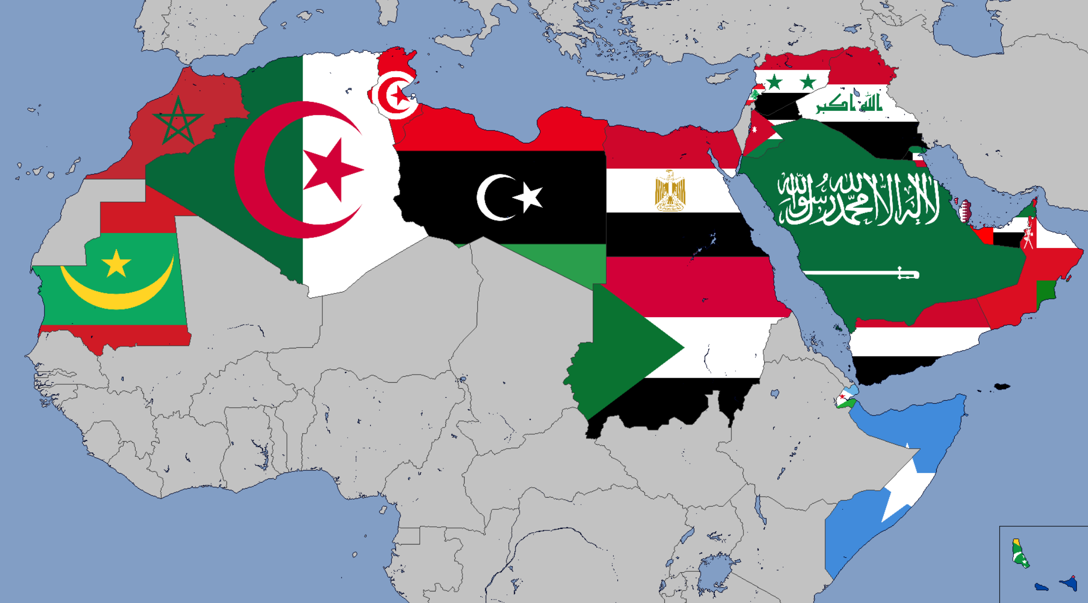 Flags of the Arab World
