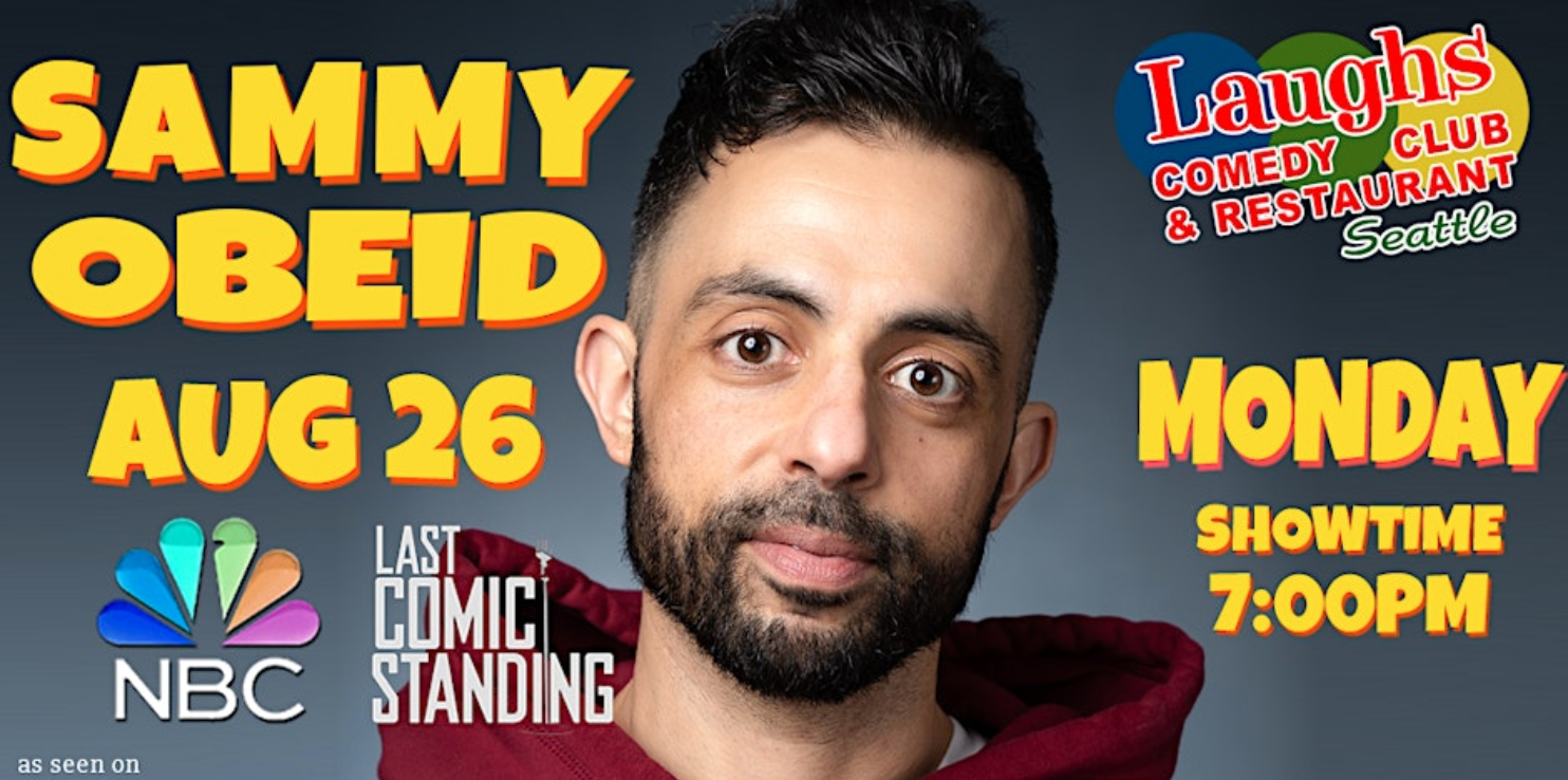 Comedian Sammy Obeid at Laughs Comedy Club - Arab America