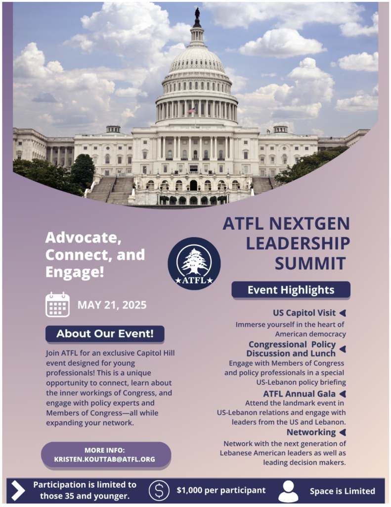 The American Task Force on Lebanon's NextGen Leadership Summit - Event ...