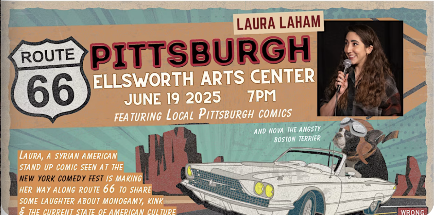The Wrong Way Comedy Tour featuring Laura Laham - Event - Arab America
