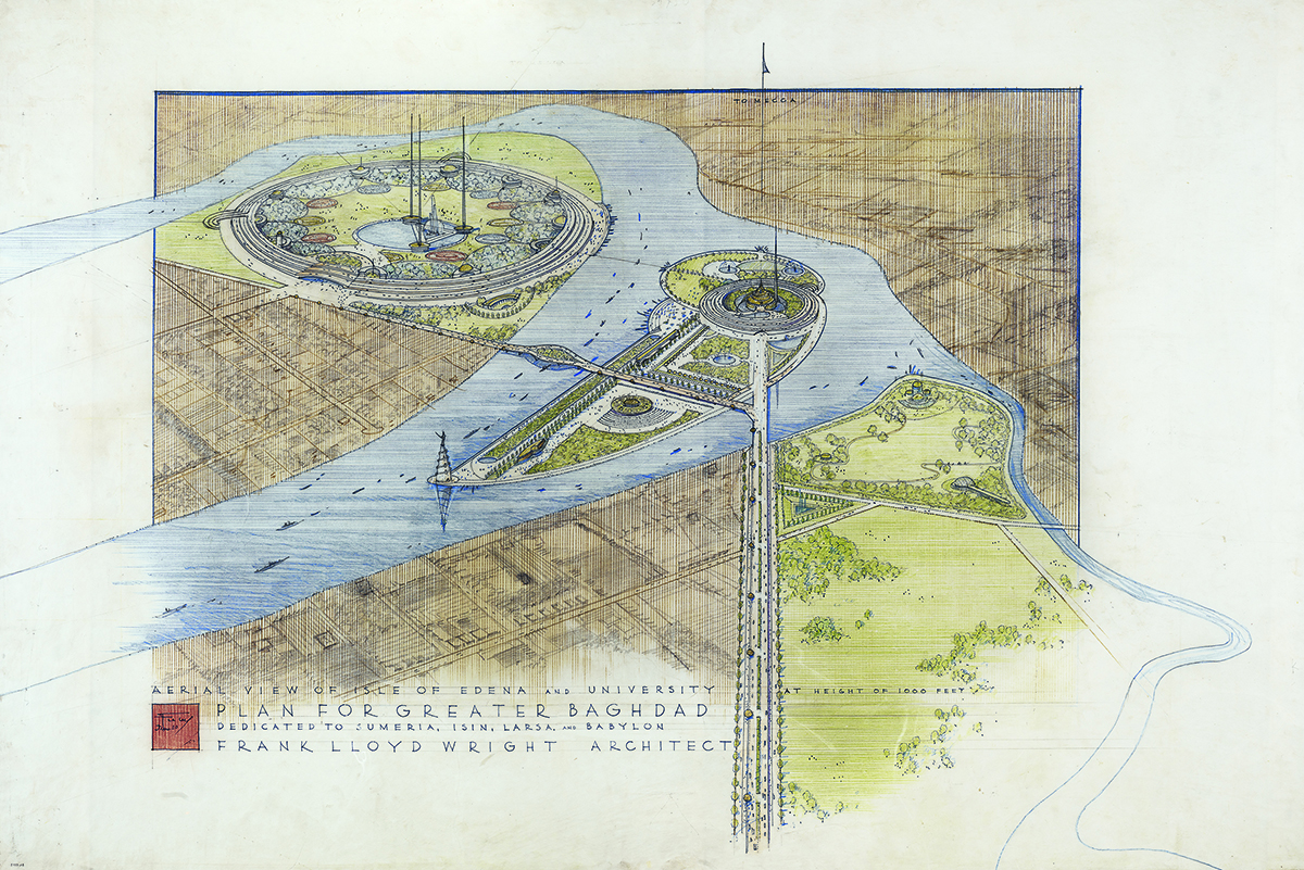 Frank Lloyd Wright's Unbuilt Plan for Greater Baghdad