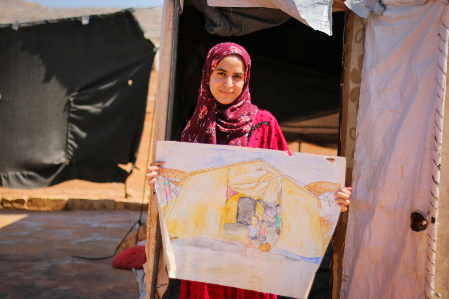 Refugee Voices Through Art - Arab America