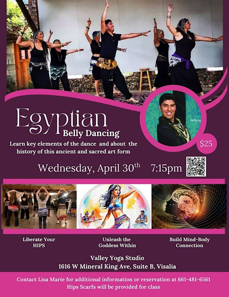 Egyptian Belly Dance Class - Event - Arab America