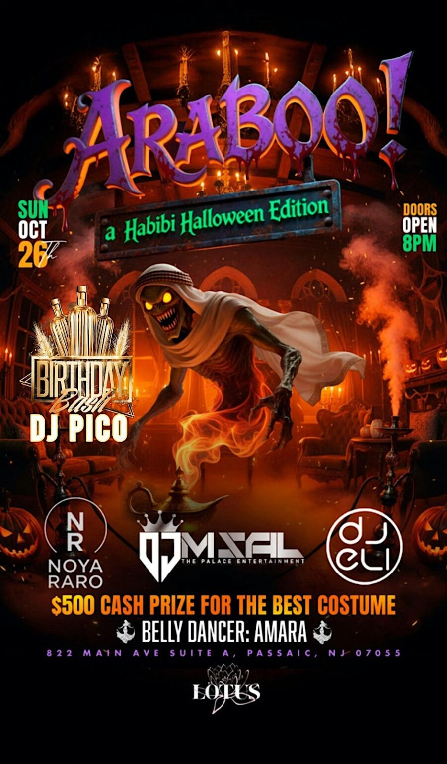 ARABOO! A Habibi Halloween Edition - Event - Arab America